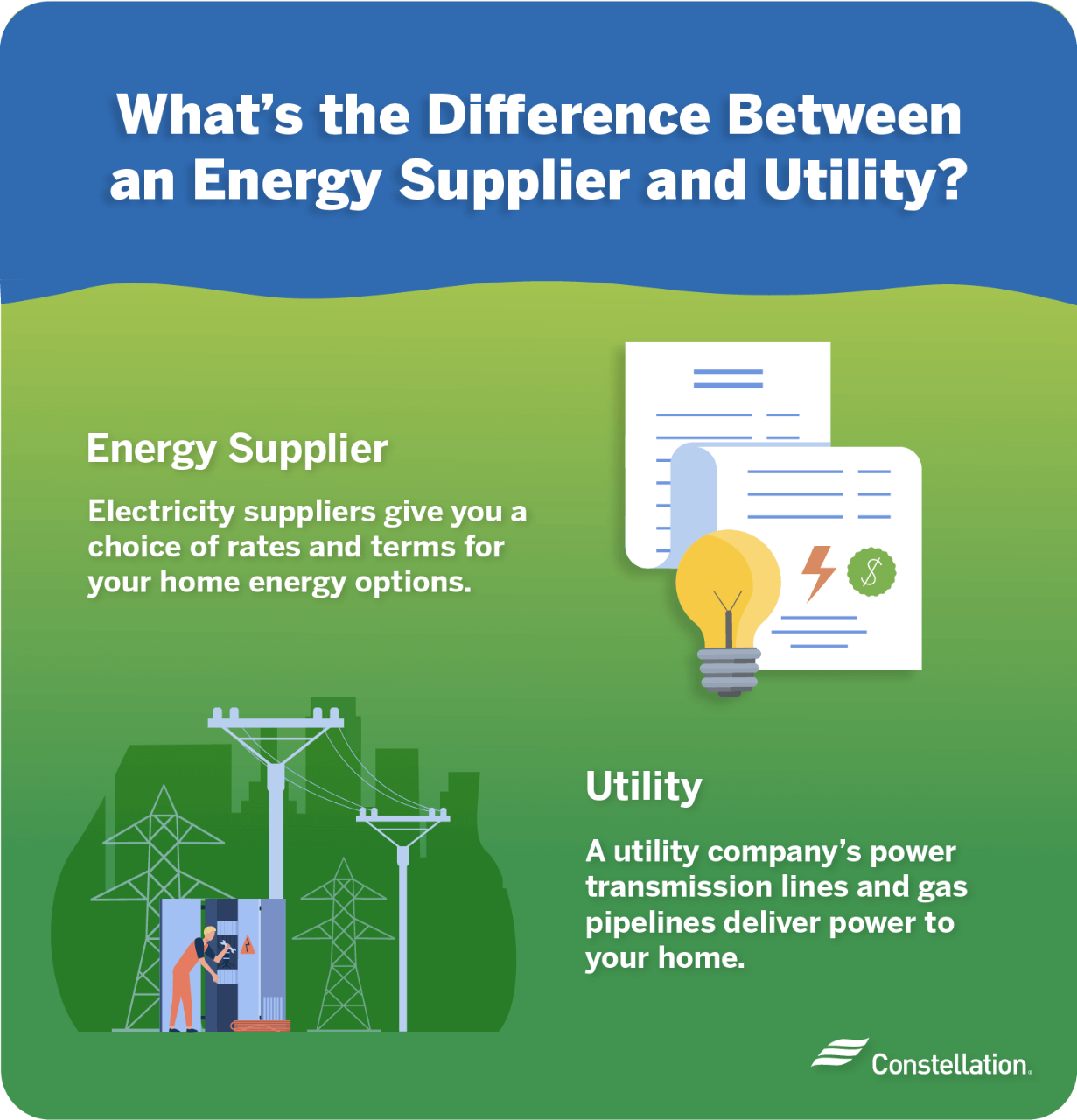Retail Energy Providers vs. Utilities | Constellation