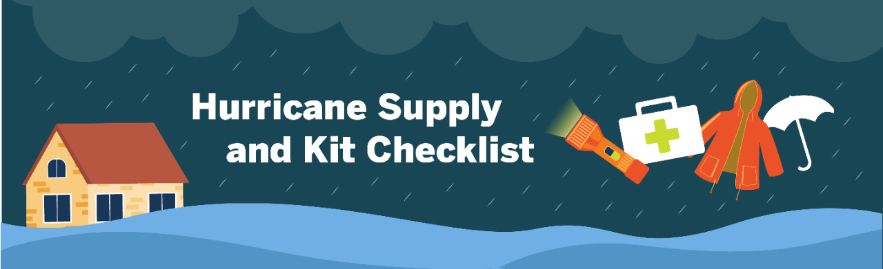 Hurricane Supply and Kit Checklist | Constellation