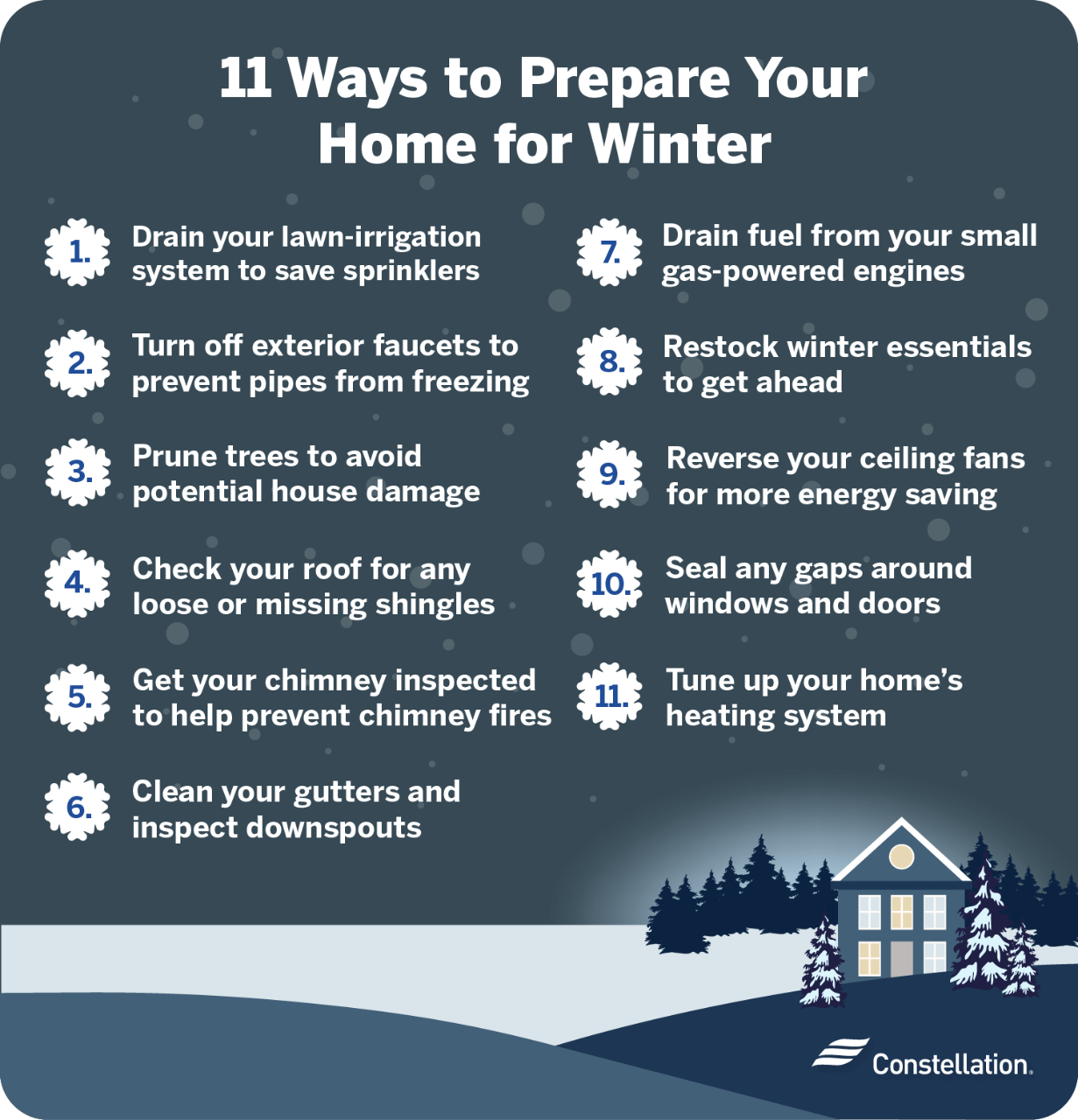 11 Tips For Preparing Your Home For Winter | Constellation 11 Tips For Preparing Your Home For Winter | Constellation